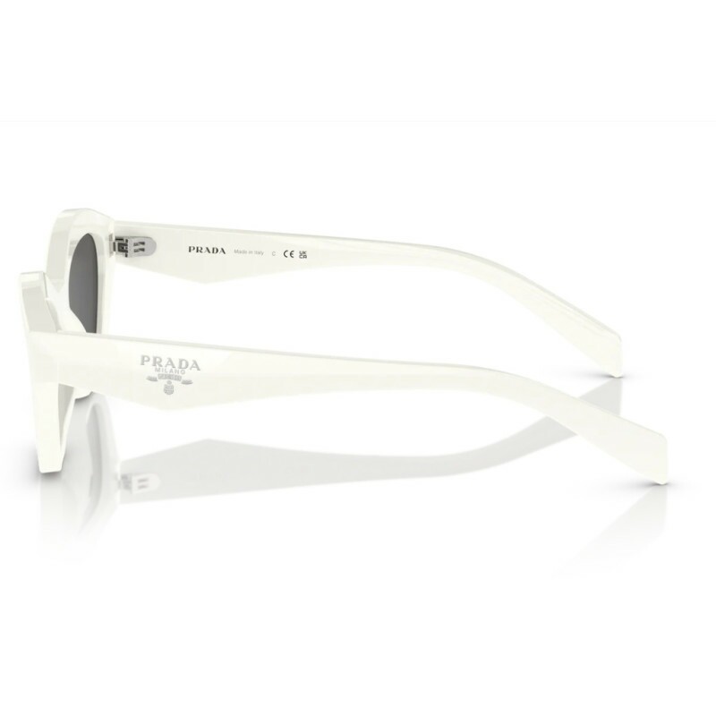 Óculos de Sol Prada PR A02S 17K08Z Branco Feminino | Ótica Rio Branco